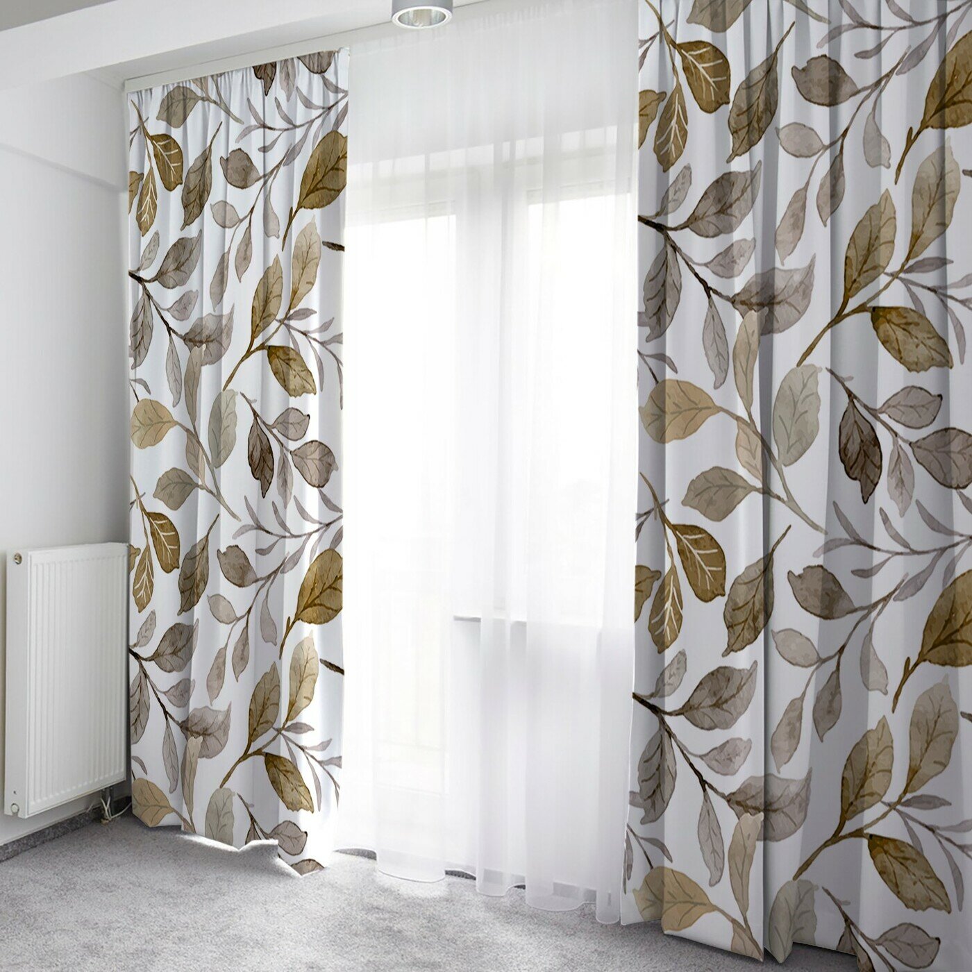 Шторы (фотошторы) из габардина, 290х250 см, Good Room
