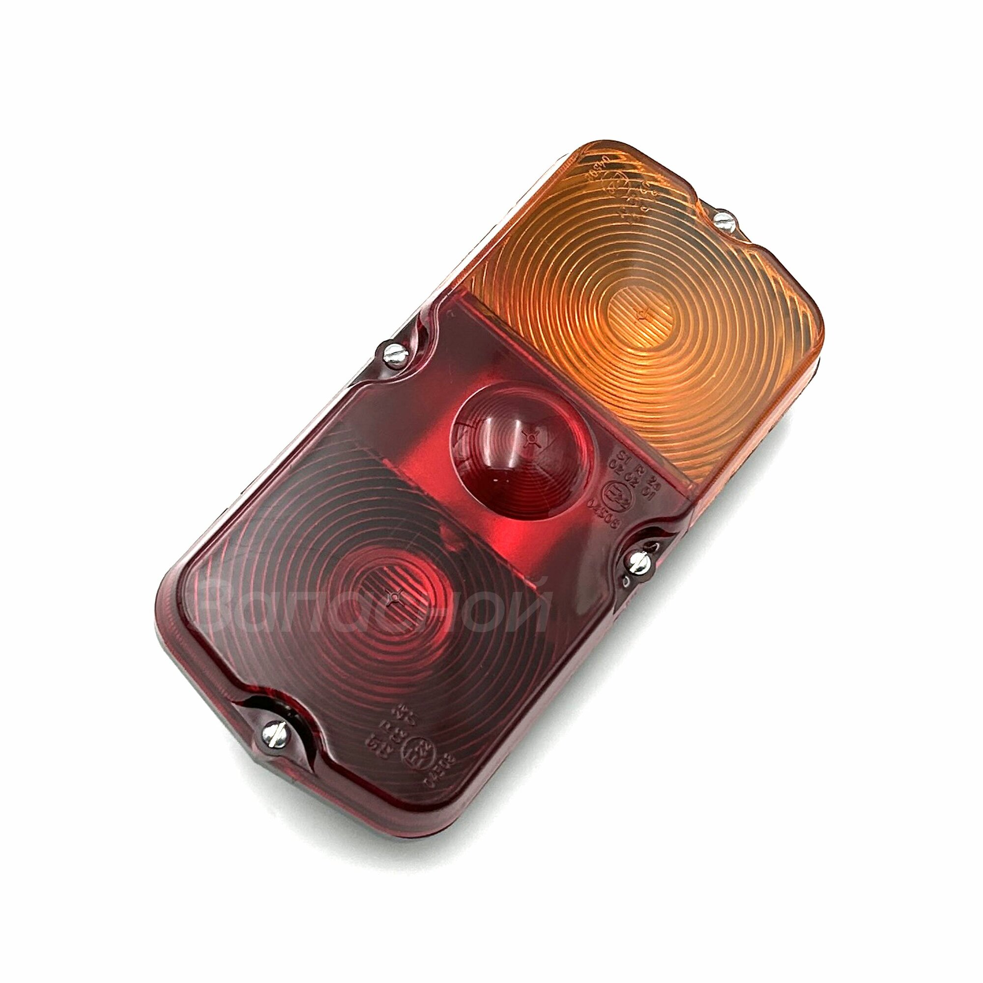 Фонарь задний плоский (без лампочки) для а/м УАЗ, ГАЗ-66, а также для прицепов - 1 шт, арт. ФП132-01-02