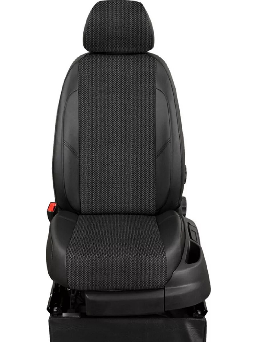 HYUNDAI Elantra 2007-2010г Экокожа/Автоткань жаккард