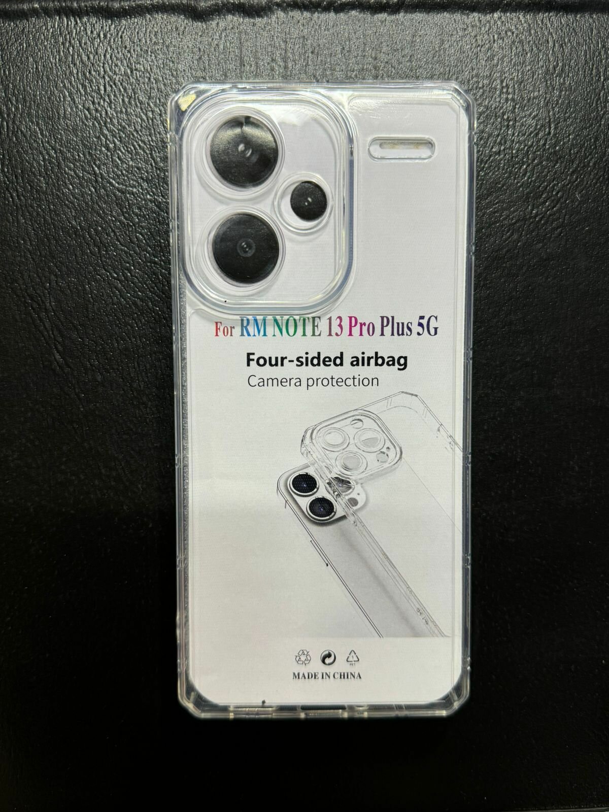 Чехол для Xiaomi Redmi Note 13 Pro Plus 5G, Armor (противоударный) с защитой камеры