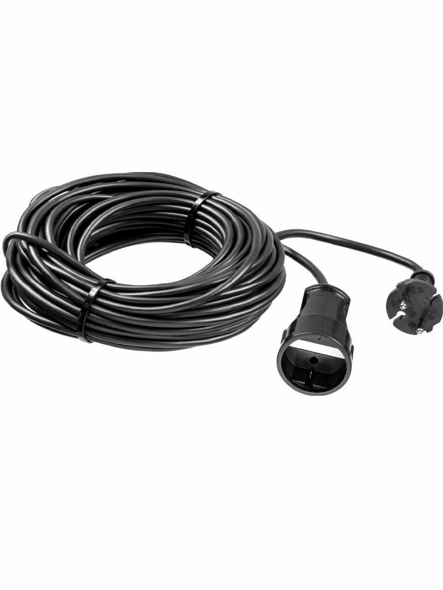 Удлинитель-шнур ЗУБР ПВС 207-Ш 55023-20 20 м