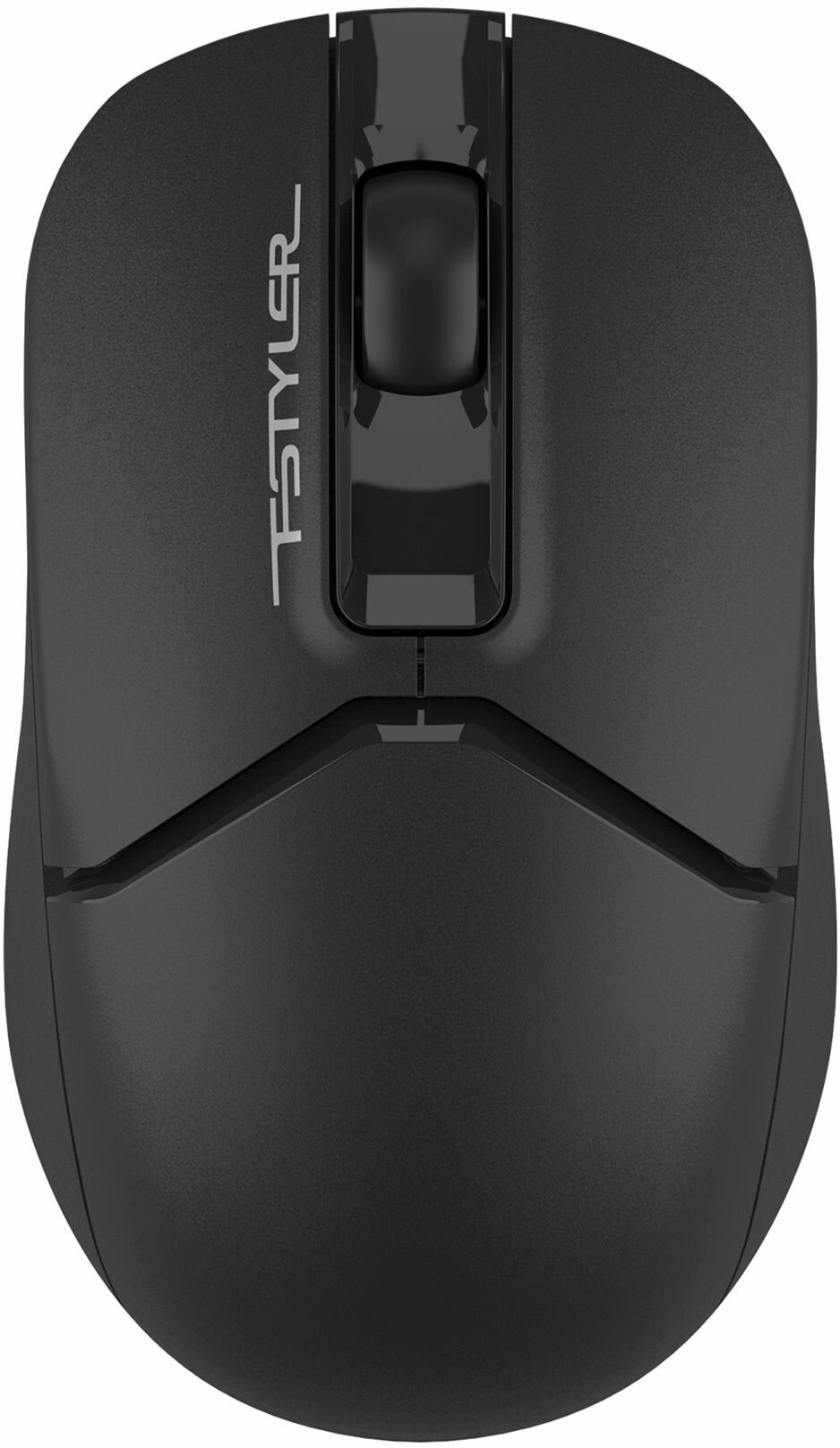 Мышь компьютерная A4Tech Fstyler FB12S черный оптическая (1200dpi) silent беспроводная BT/Radio USB (2but)