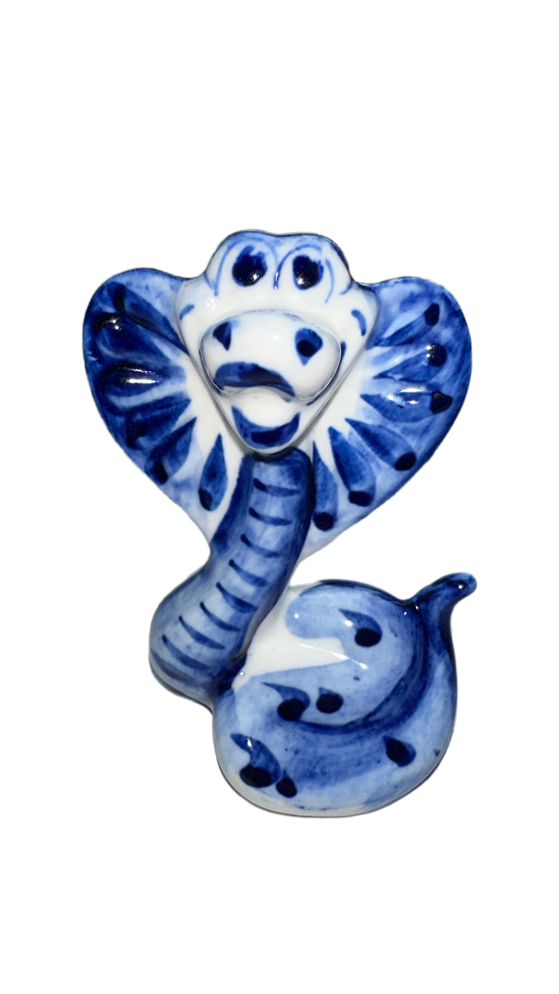 Символ года 2025 "Кобра", гжель