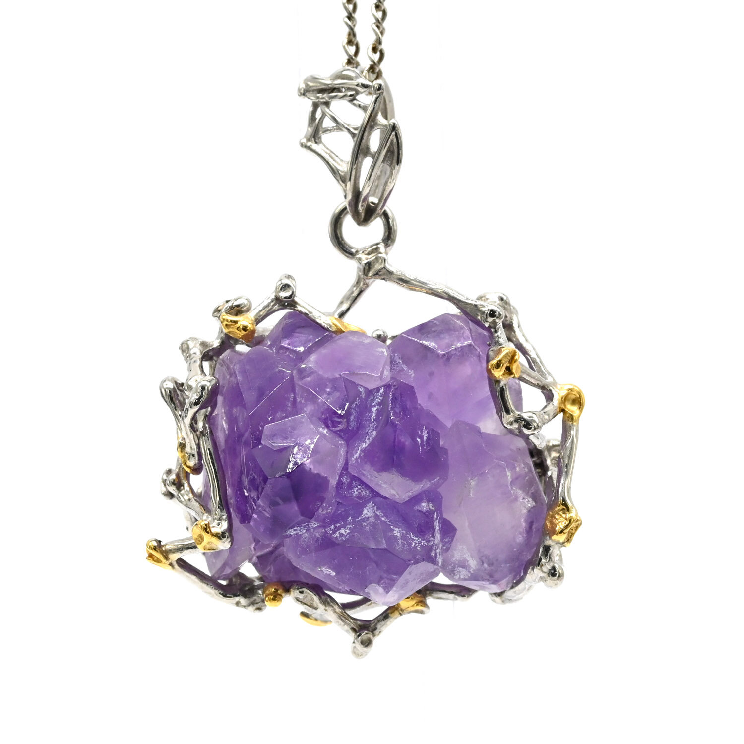 Подвеска, аметист