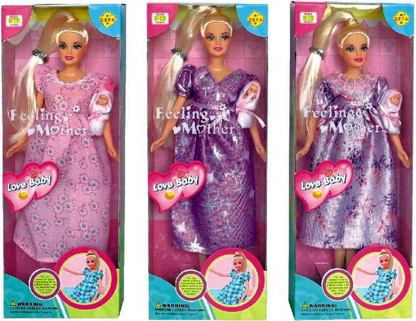 Кукла DEFA Lucy "Будущая мама", 29 см, в коробке