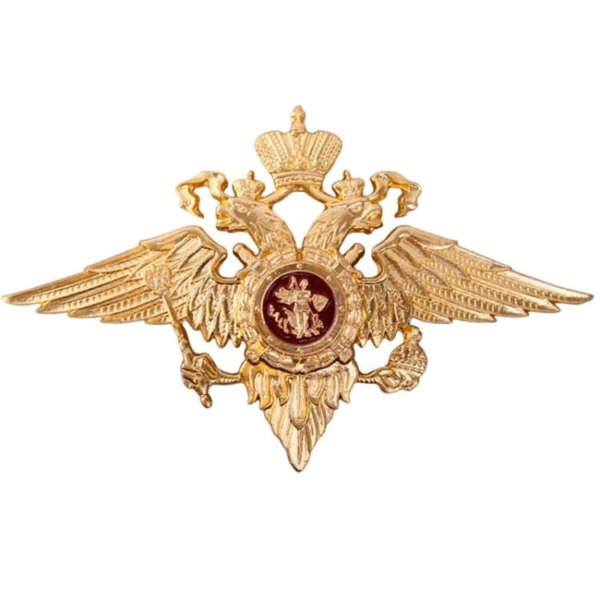 Эмблема на тулью фуражки Мвд