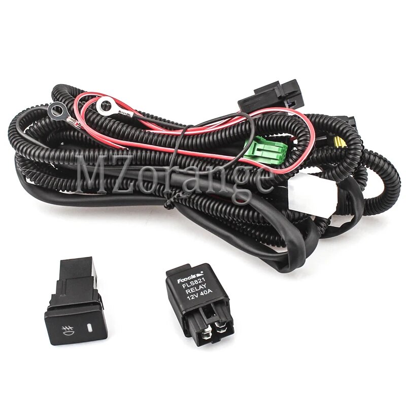 Противотуманная фара для Passat b6 2006 2007 2008 2009 2010 для Volkswagen Foglamps wire harness