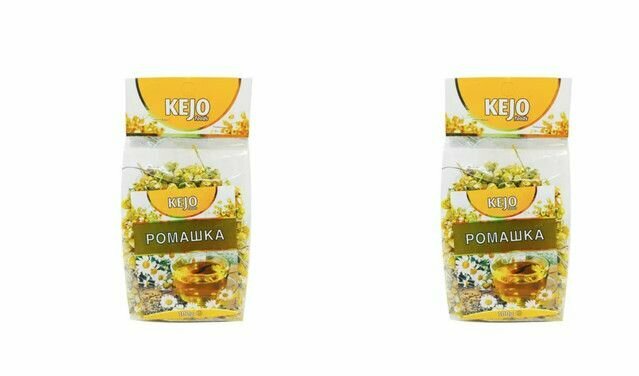 Kejo foods Чай Ромашки цветки, 100 гр, 2 уп