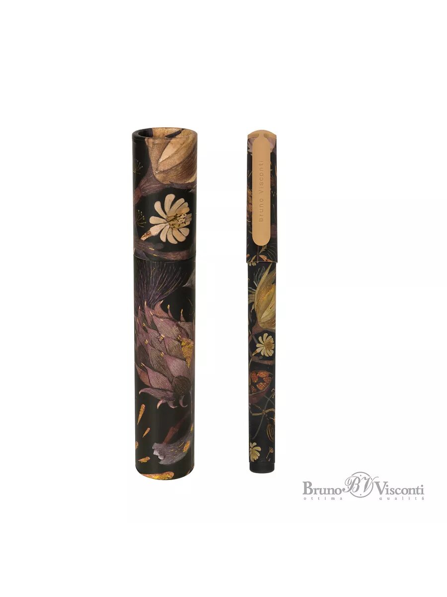 Ручка подарочная в футляре "Flora.Black night"/2