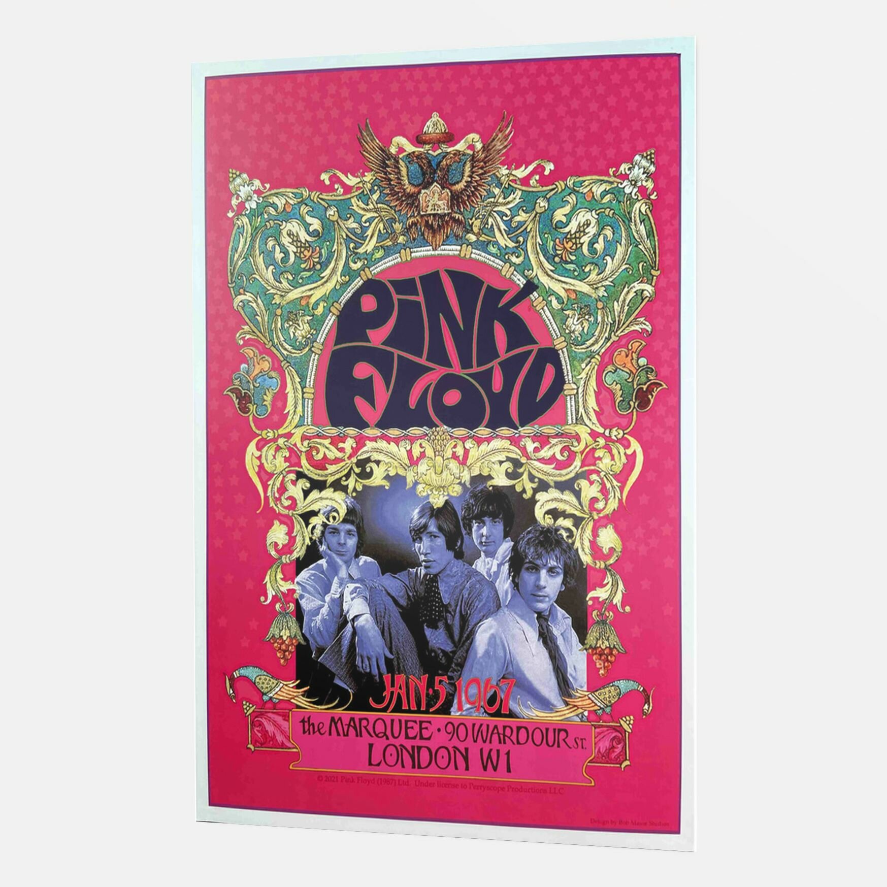 Постер (плакат) рок группы Pink Floyd 40x60 см. от Poster4me