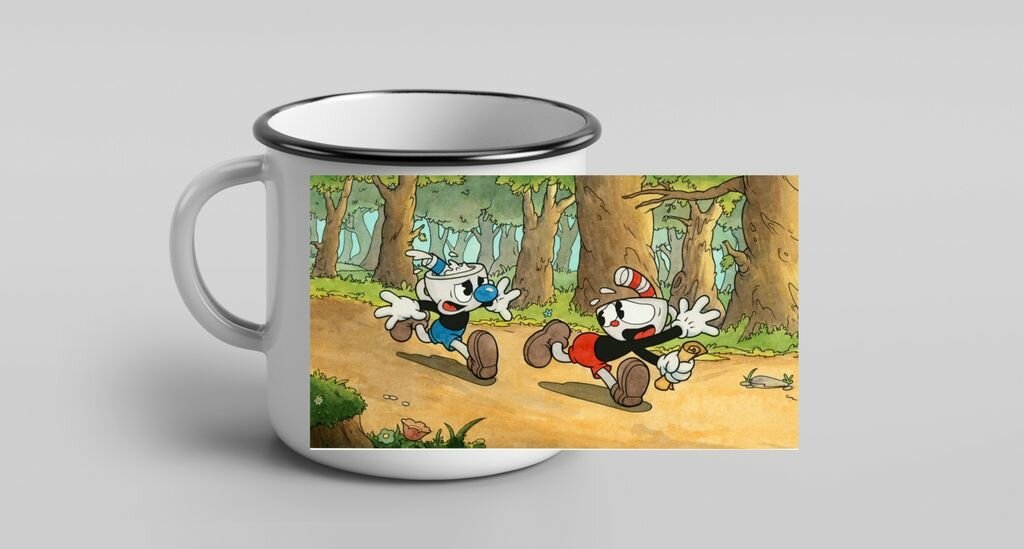 Кружка металлическая эмалированная Cuphead/ Капхед №5