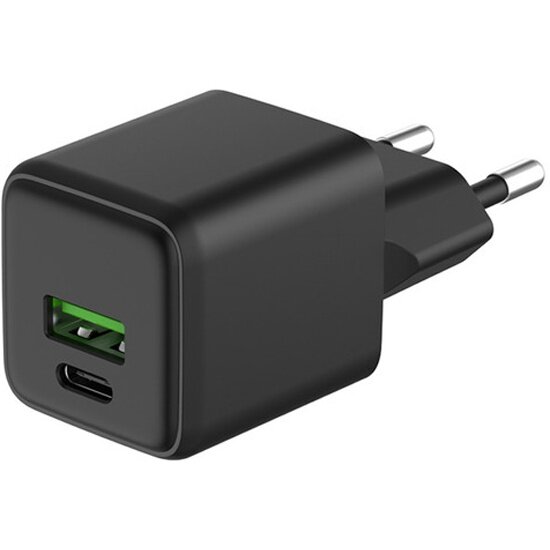 Сетевое зарядное устройство Rexant с двумя портами USB-A и USB-C 20Вт 3А технология GaN