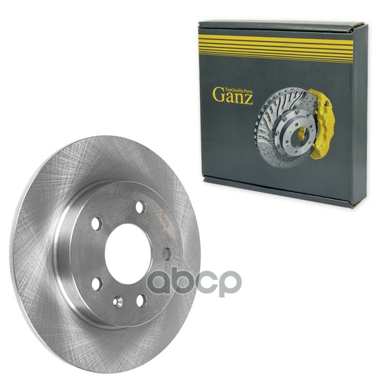 Диск тормозной задний OMODA C5/CHERY TIGGO 4 (18-)/TIGGO 8/8 PRO (19-) GANZ GIJ10165 GANZ арт. GIJ10165