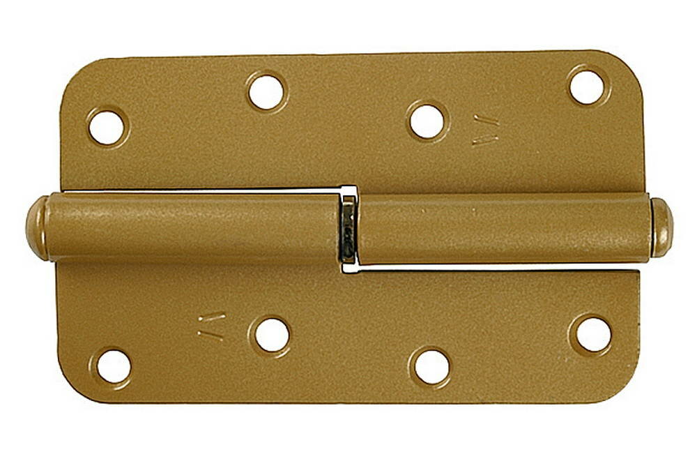 Карточная петля ПН-110, 110x41х2.8 мм, левая, белая