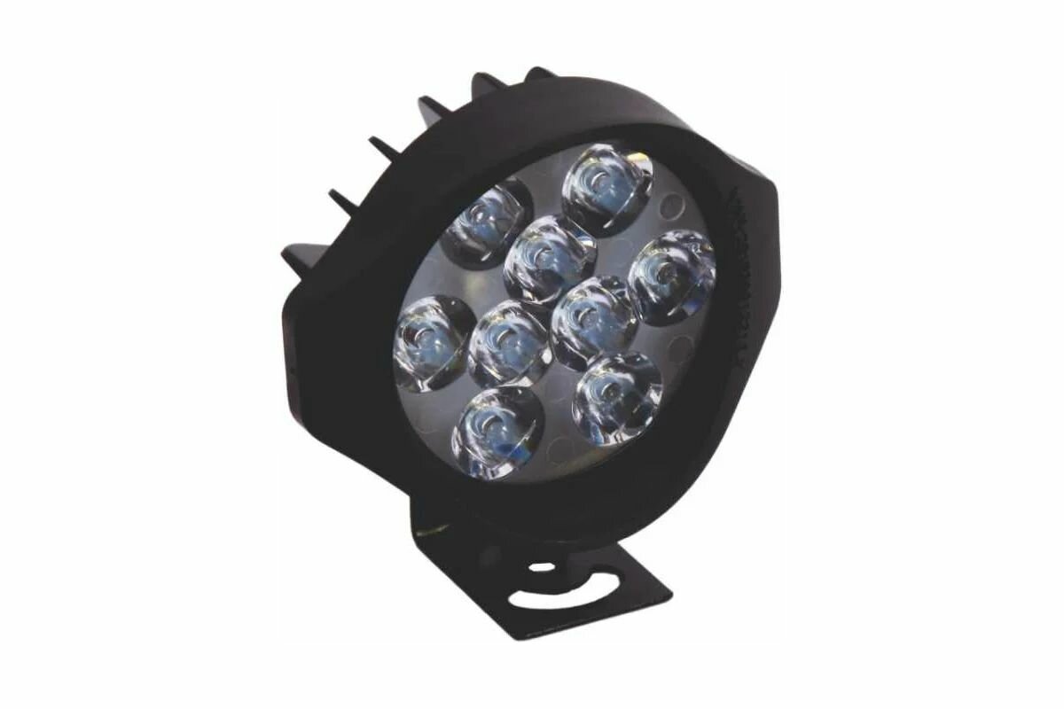 Фара рабочего света круглая WL-602 9LED ближний свет 18W (78мм) 10-30V вымпел