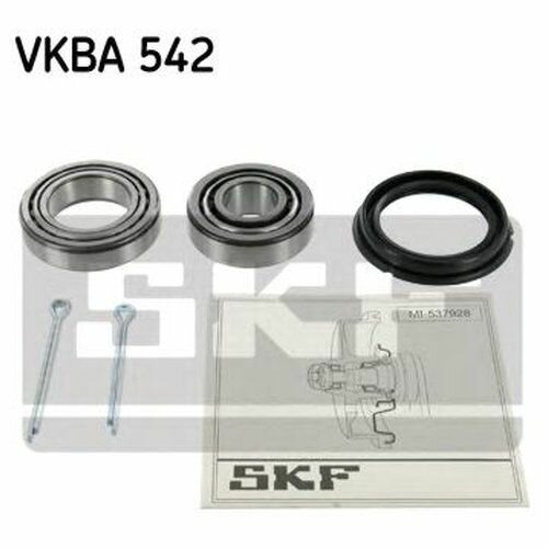 Подшипника ступицы колеса без болтов SKF VKBA542