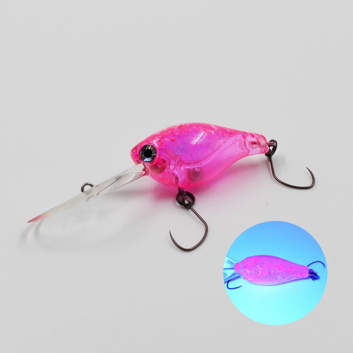 Воблеры - HMKL Crank DR 33 SP #Clear Pink Piggy