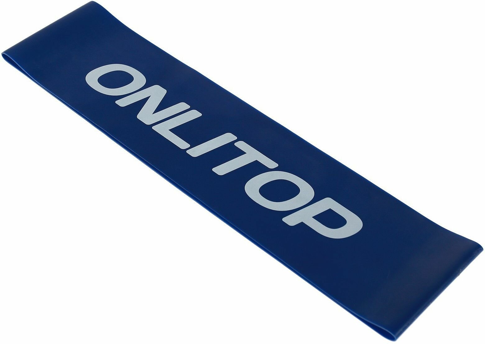 Фитнес-резинка для тренировок и занятий дома и в зале, эспандер для похудения, резиновая эластичная лента, нагрузка до 8 кг, цвет синий