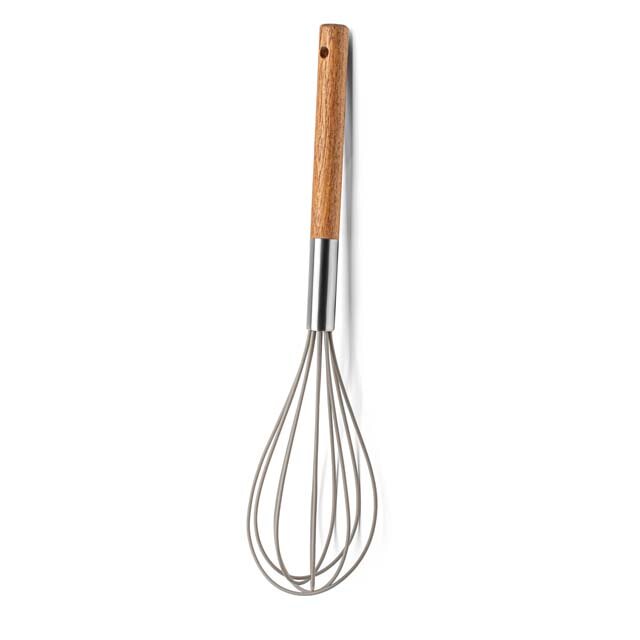 Венчик APOLLO Acacia 31,8см силикон, нерж. сталь, дерево акация