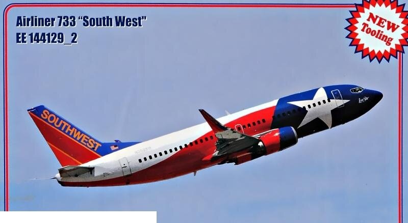 ЕЕ144129_2 Авиалайнер 737-300 SouthWest
