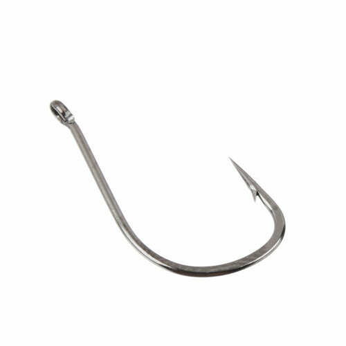 Крючки Azor Fishing карась-карп, №12, высокоуглеродистая сталь, черный никель (10шт)