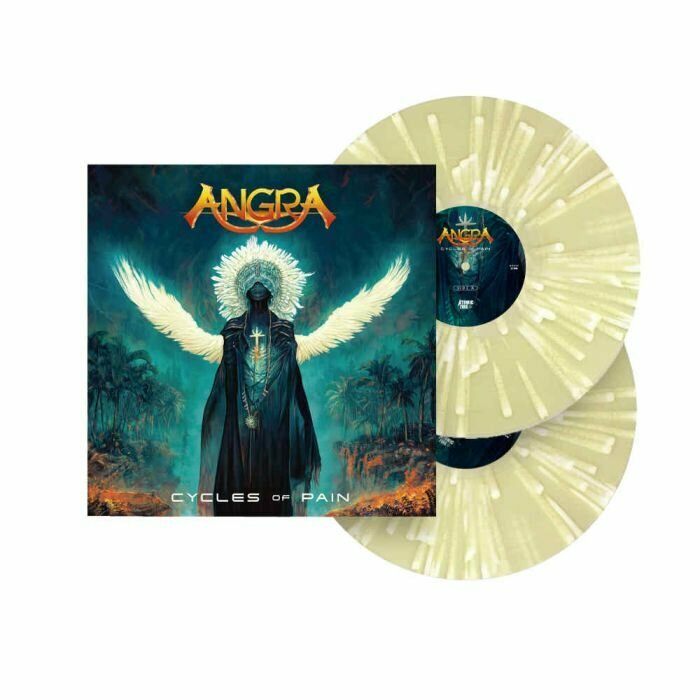 Виниловая пластинка Angra – Cycles of Pain, LP, Limited Edition, Splatter Vinyl, 180 гр, Atomic Fire 2023