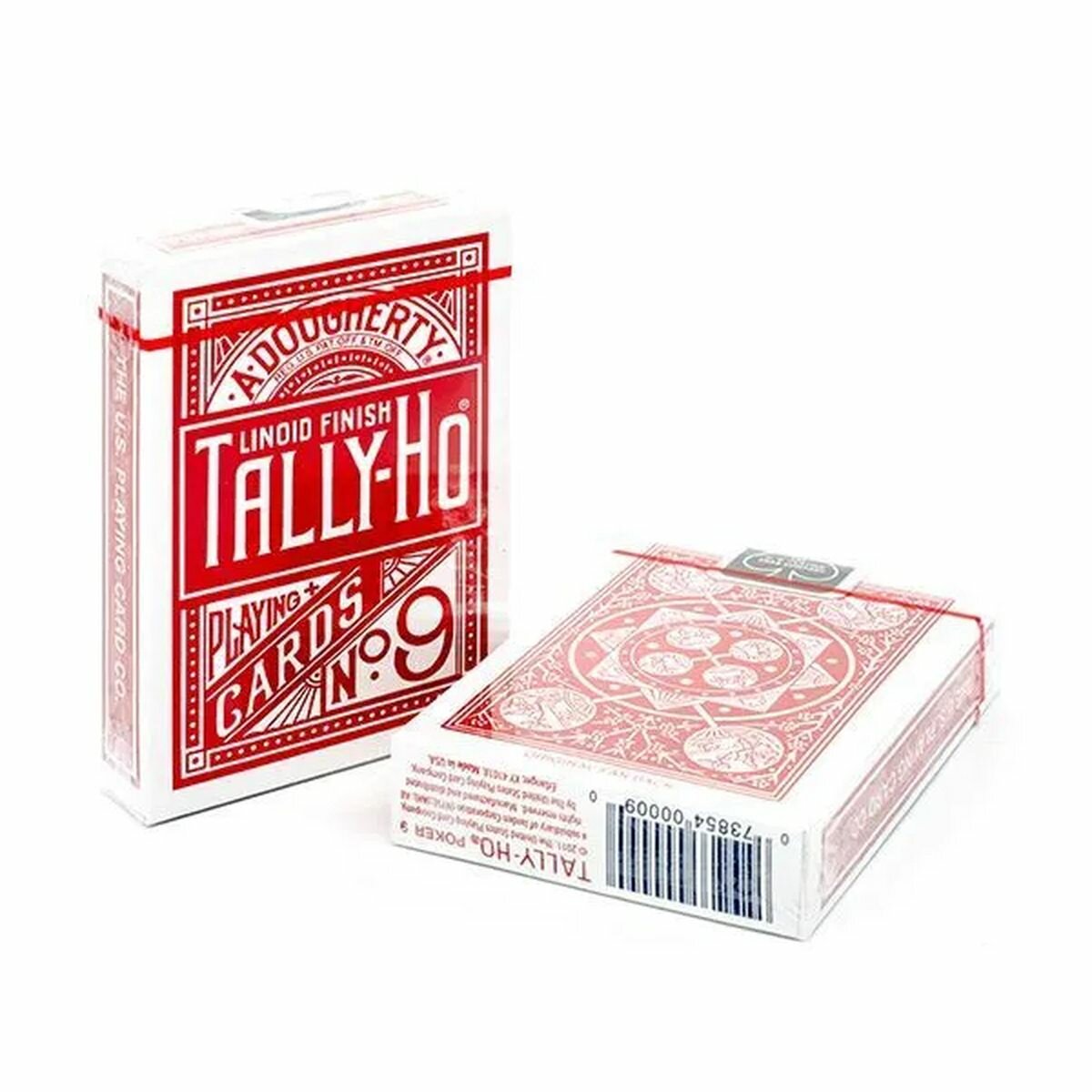 Игральные карты Tally-Ho - Fan Back Red