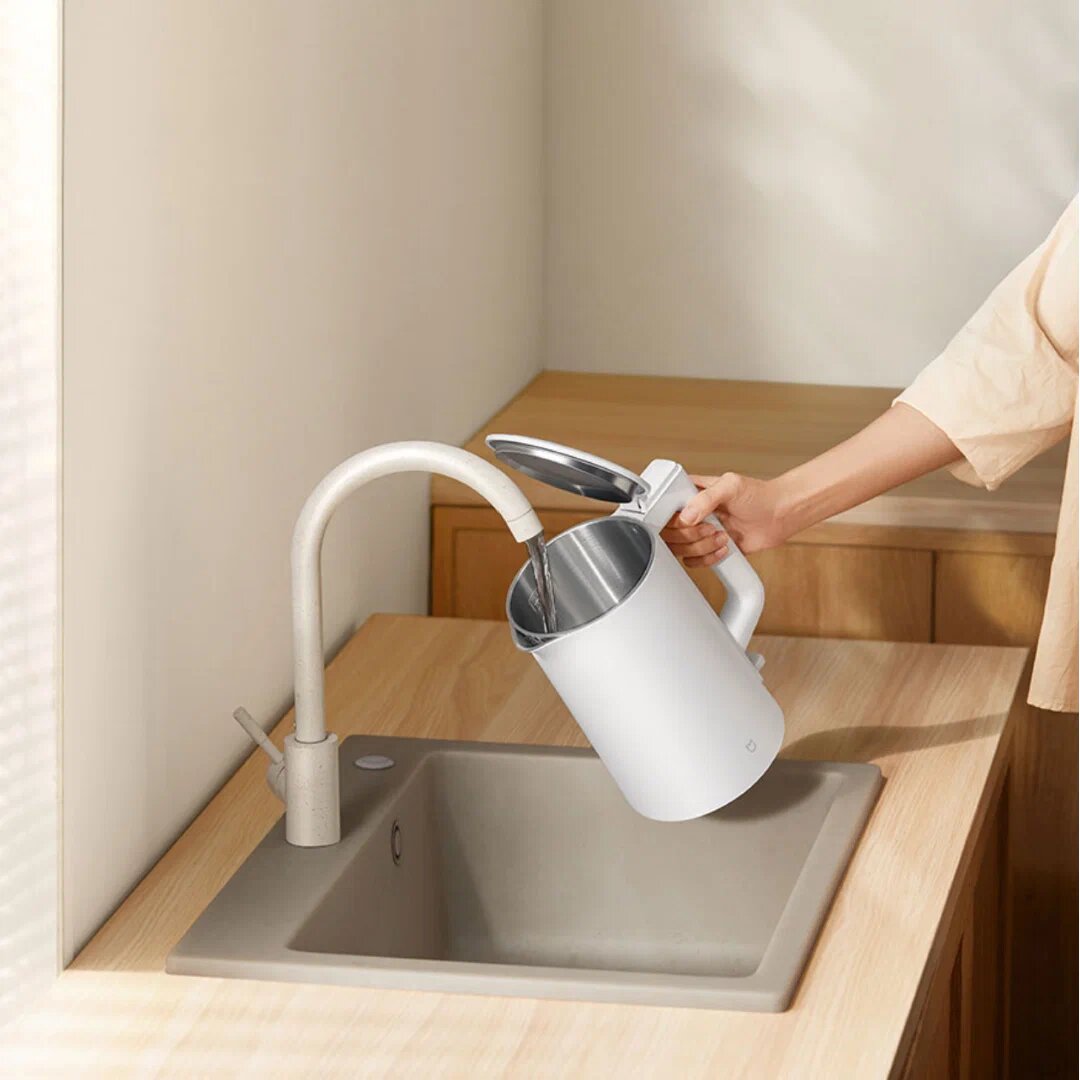 Электрический чайник Xiaomi "Mijia Electric Kettle" N1, 1.5л, мощность 1500Вт, белый
