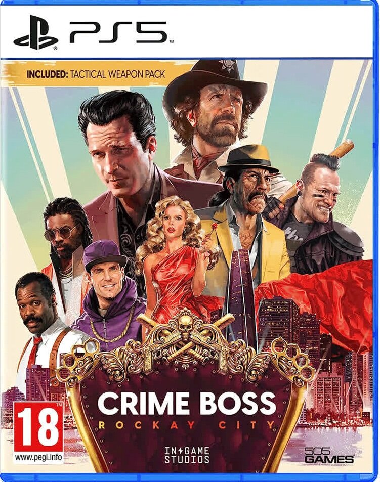 Игра Crime Boss: Rockay City для PlayStation 5, русские субтитры