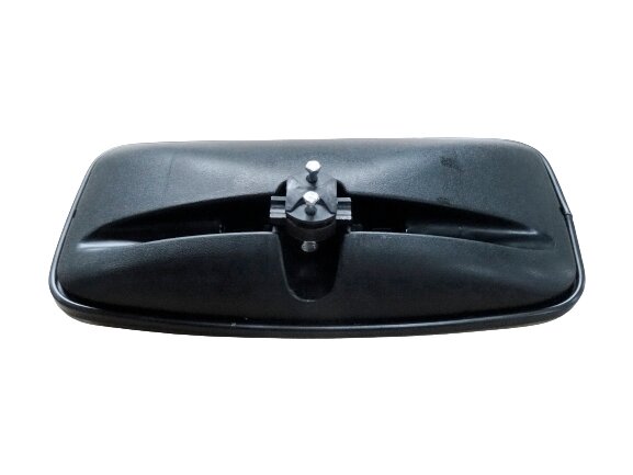 Зеркало боковое осн. сф. КамАЗ, МАЗ 24V 443х215 с об.