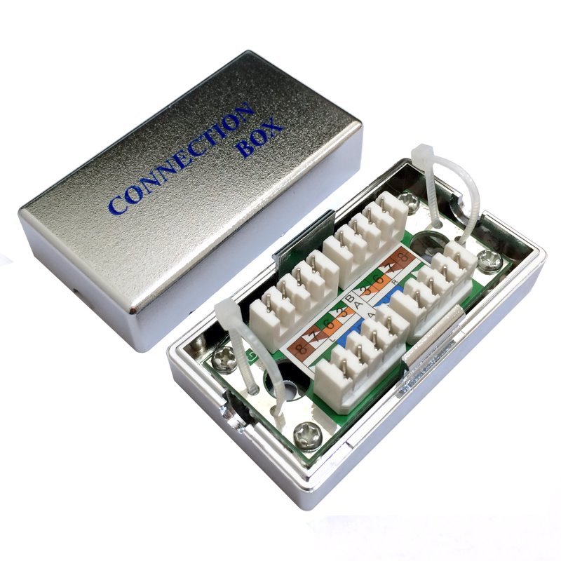 Соединительная коробка экранированная MasterLan STP Cat.5e