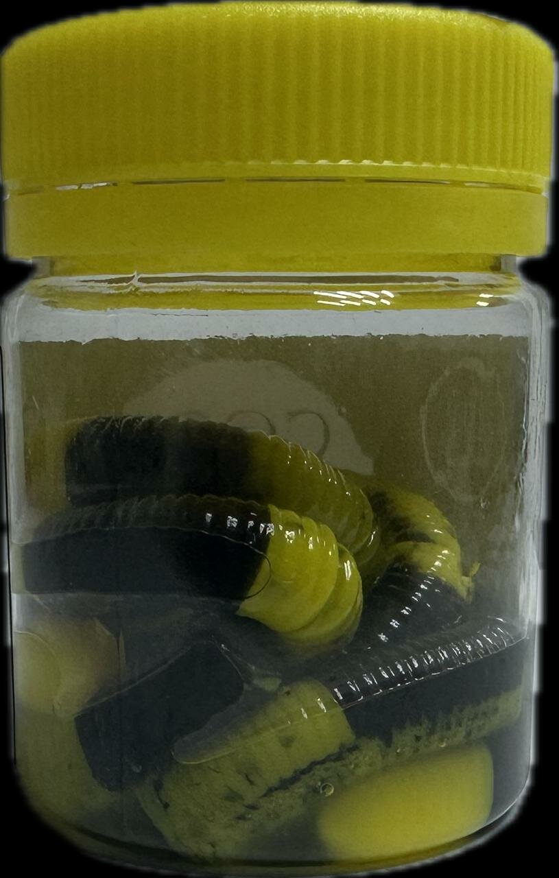 Приманка Cool Place Floating stretch 6,5см, сыр, цвет черно-желтый