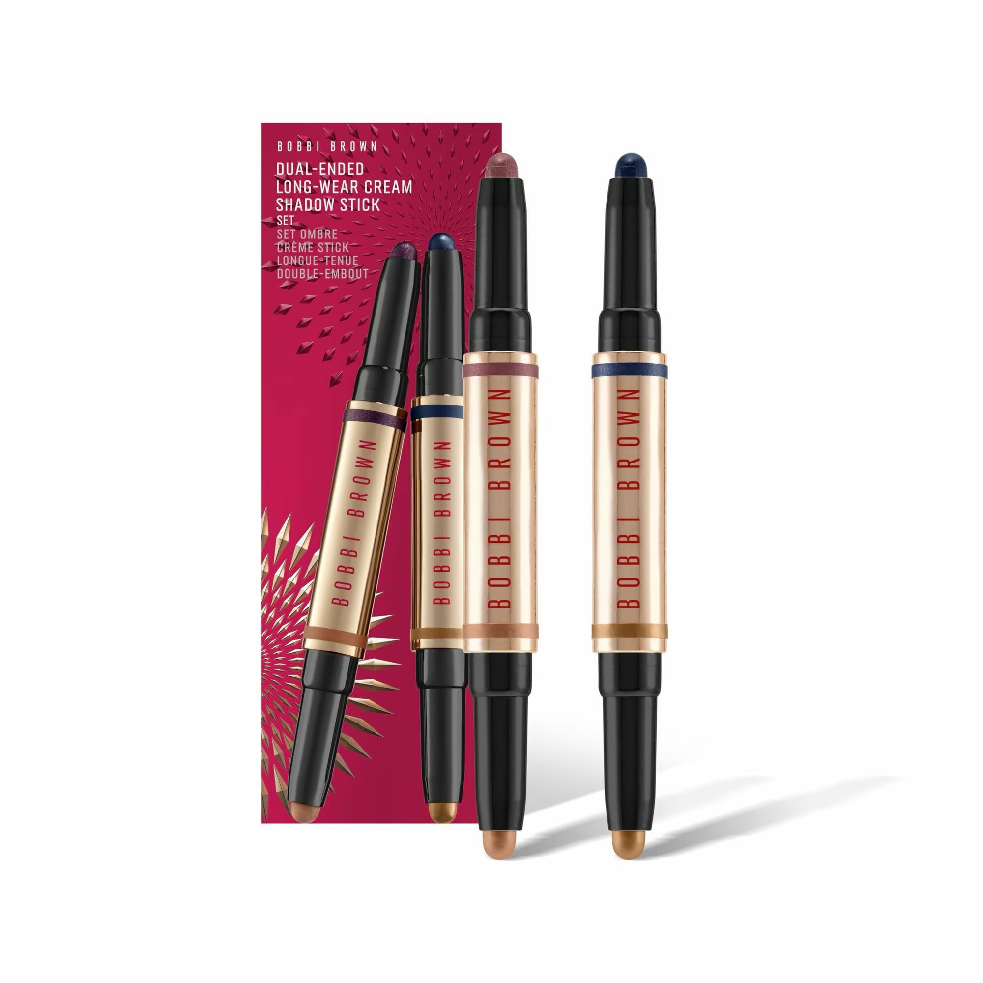 BOBBI BROWN Набор для макияжа глаз Dual-Ended Long-Wear Cream Shadow Stick Set
