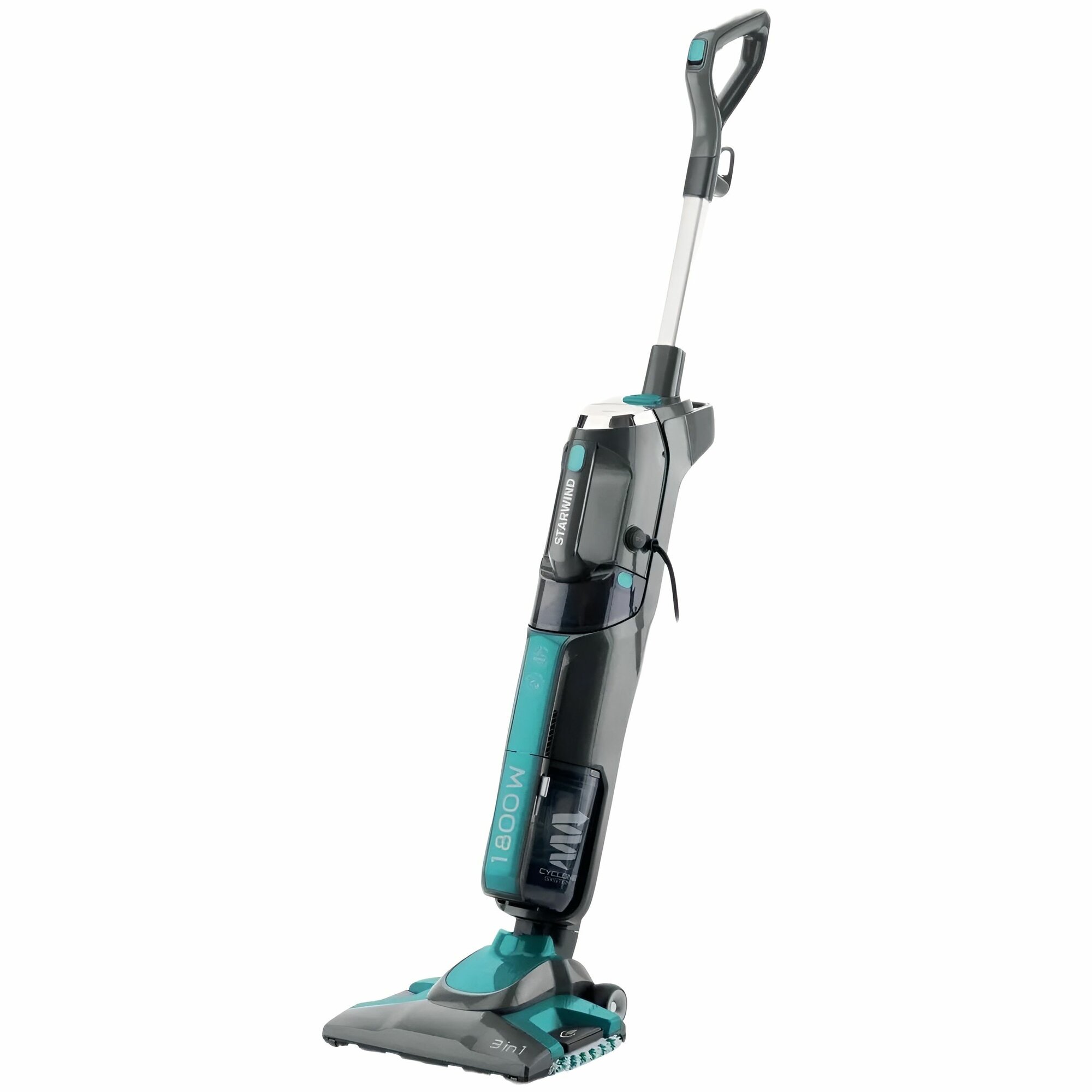 Паровой пылесос Starwind SSV9550, вертикальный, мощность 1800W