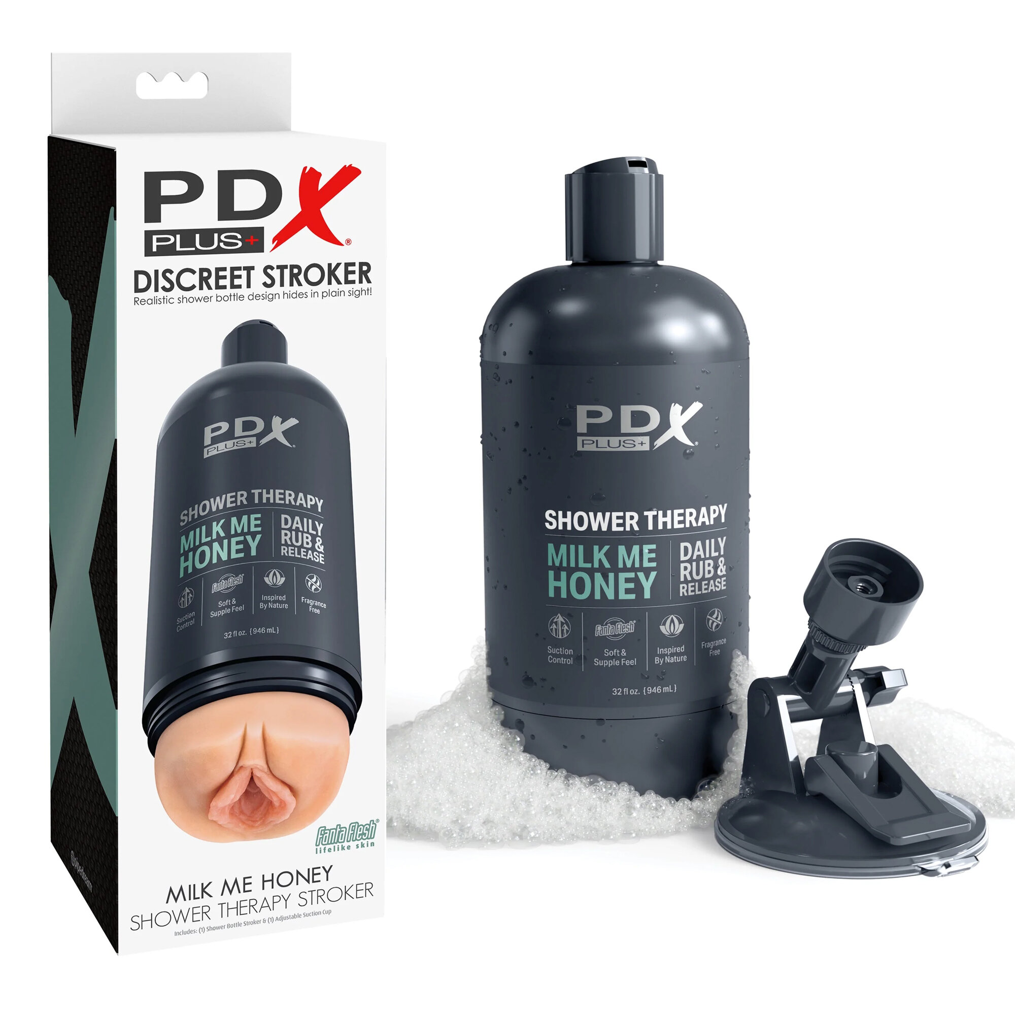 Pipedream Мастурбатор Shower Therapy - Milk Me Honey - Light