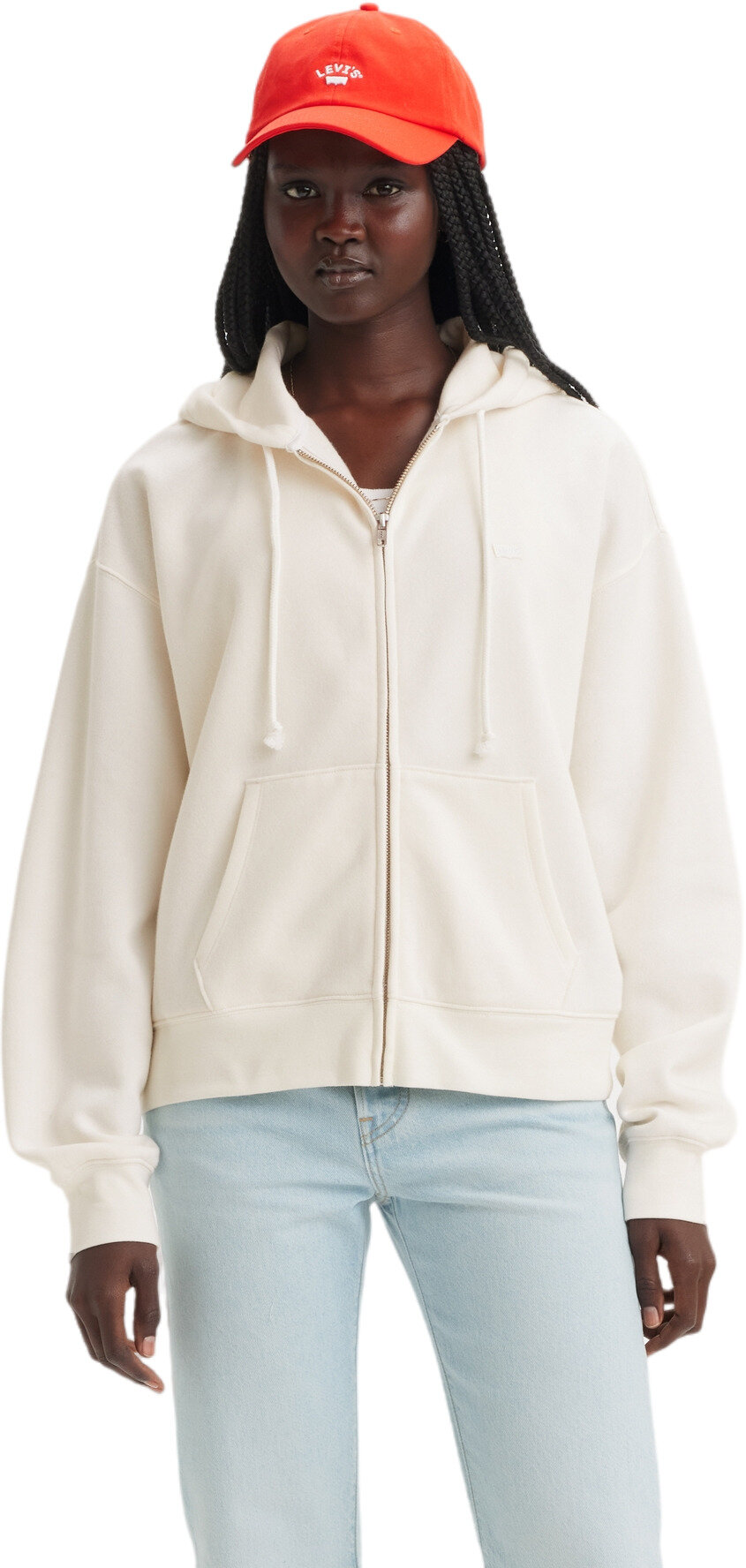 Толстовка Women Everyday Zip-up Hoodie Sweatshirt
