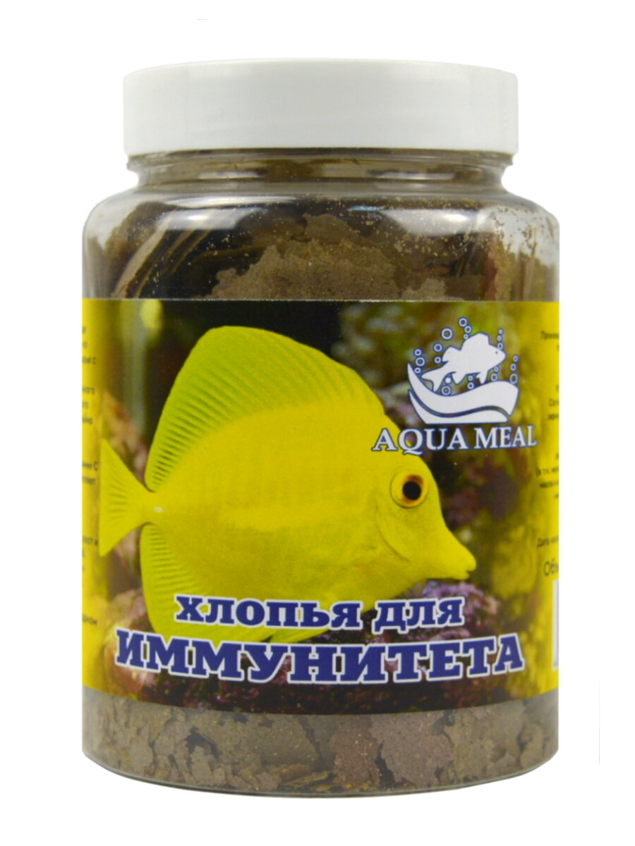 Хлопья для иммунитета корм сухой для рыб 400 мл.