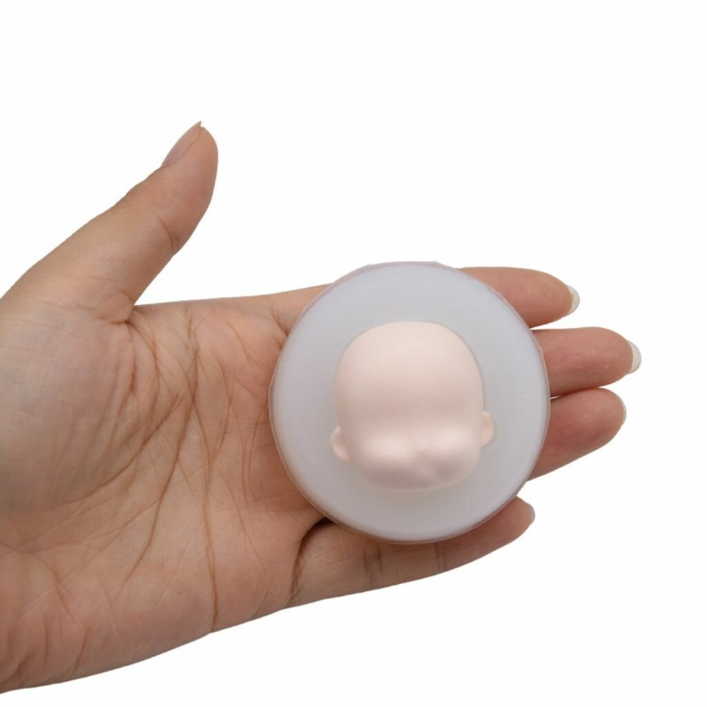 Силиконовая форма для лица из глины