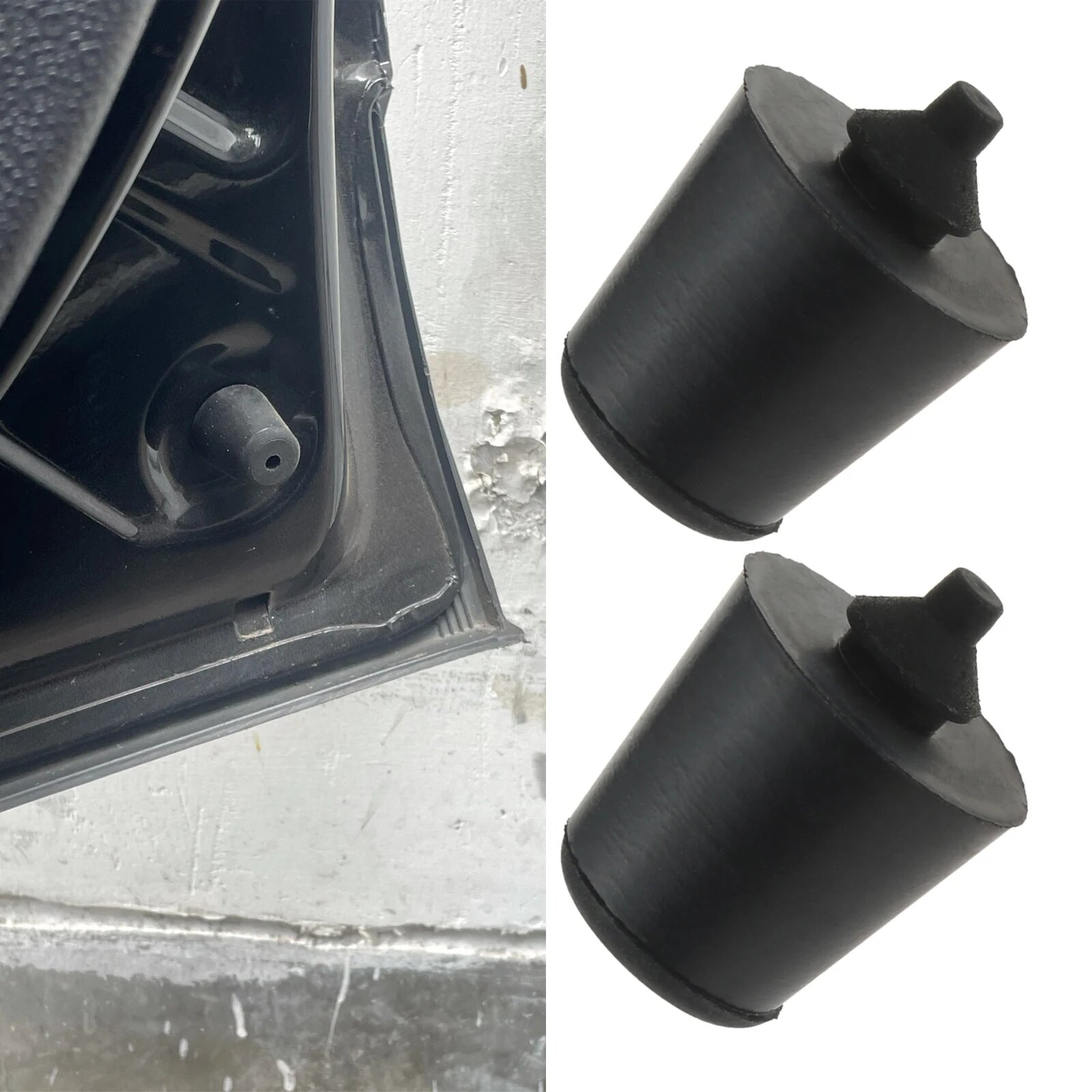 2 шт, резиновый амортизатор для передней и задней двери Ford Escape 2013-2017