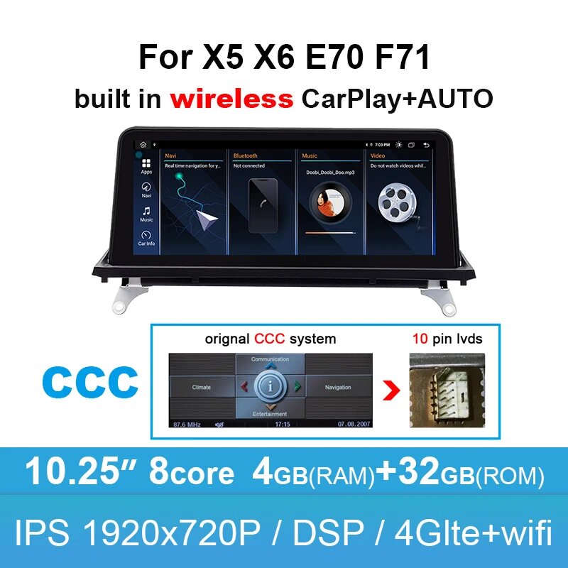 FLTONBOO 8-ядерный 1920X720 DSP IPS Android автомобильный GPS-навигатор радио мультимедийный CCC 32G