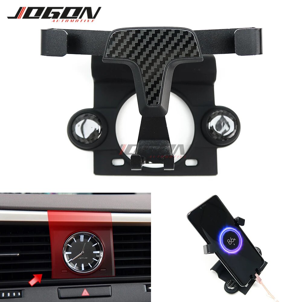 Автомобильный держатель для сотового телефона на приборную панель, вентиляционное отверстие, подставка с зажимом, отделка для LEXUS RX200t RX300 RX450h мобильный телефон-2016