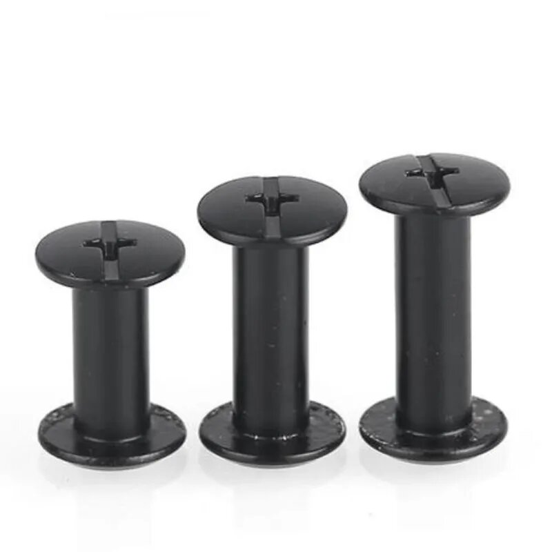 Винты Chicago D5 (M4) черные, серебряные, бронзовые D5X8 20pcs, deep black