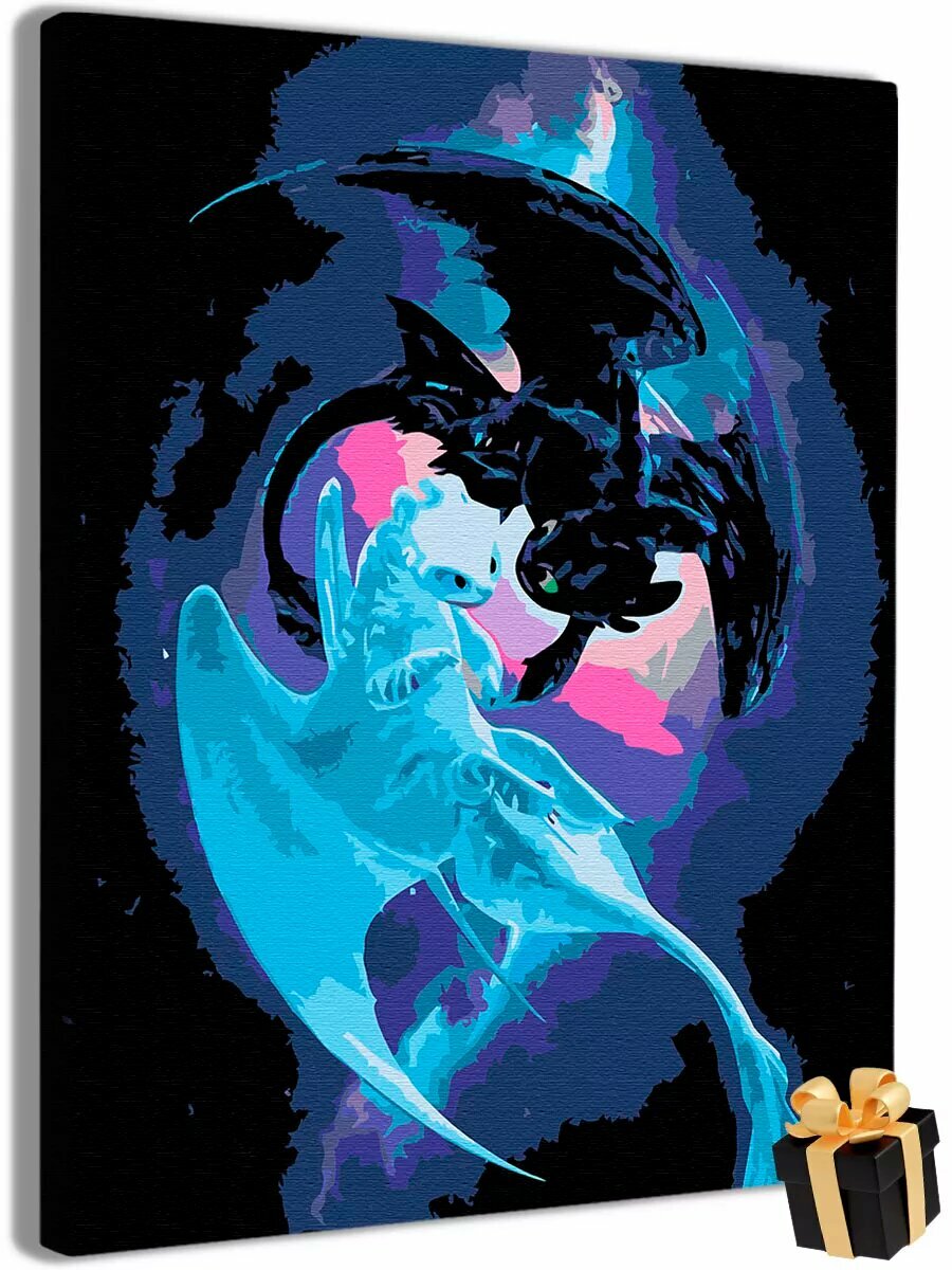 Картина по номерам беззубик