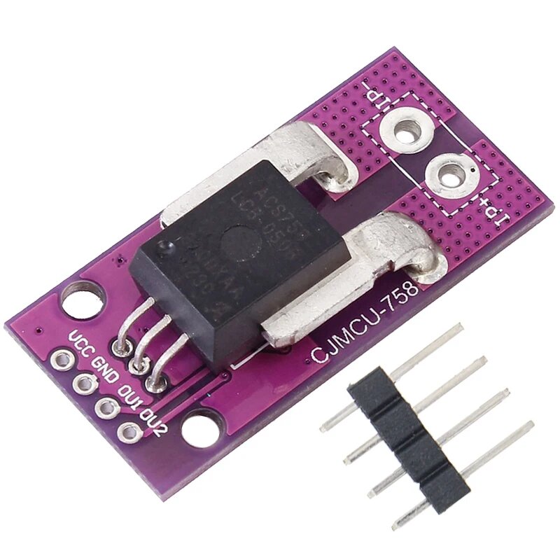 ACS758LCB ACS758LCB-050B-PFF-T CJMCU-758 Датчик Холла Текущий Модуль Новый Diy Kit электронный модуль платы блока программного управления