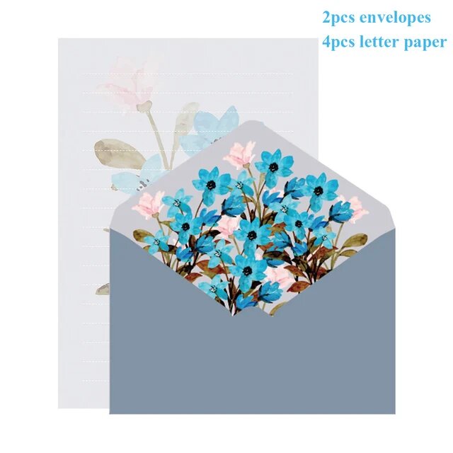 MOONBIFFY набор бумаг для писем с конвертами