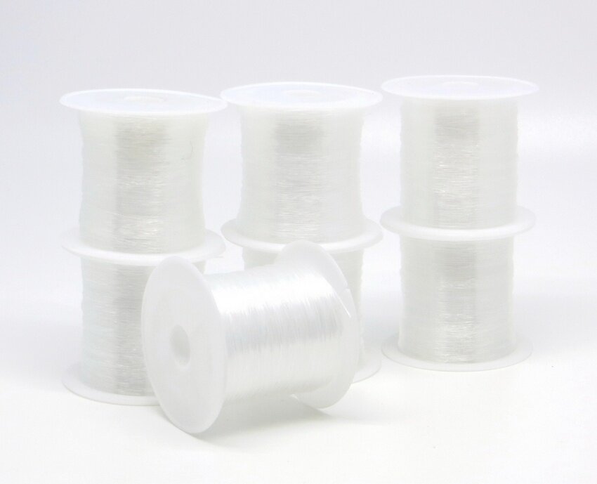 Мононить Рукоделие 0.30 мм х 80 м, высокая прочность, белая