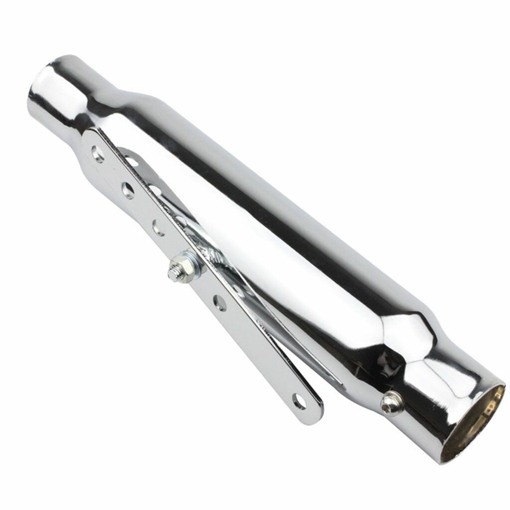 Глушитель выхлопных газов мотоцикла, шумоглушитель, замена трубы из нержавеющей стали в стиле ретро