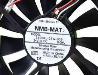 Вентилятор NMB-MAT 3106KL-05W-B39 24V