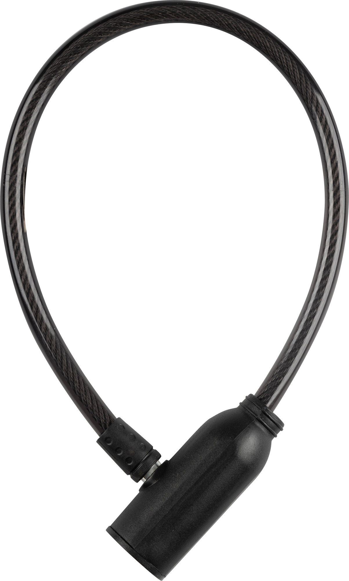 Замок велосипедный тросовый с ключом Park, длина: 35 см, диаметр троса: 8 мм