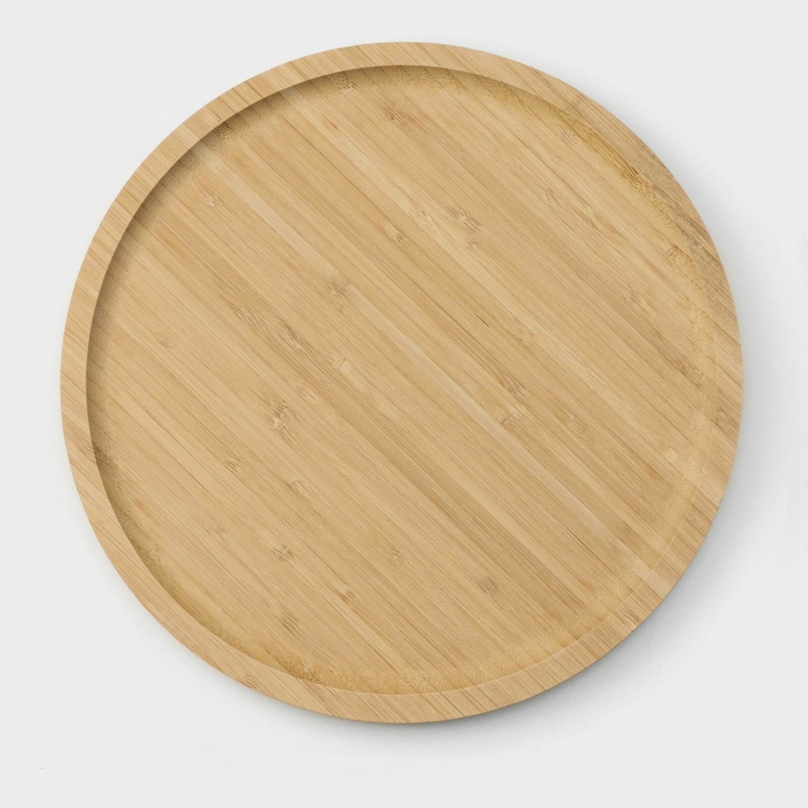 Блюдо Доляна "Бамбук", диаметр 20 см, бамбук